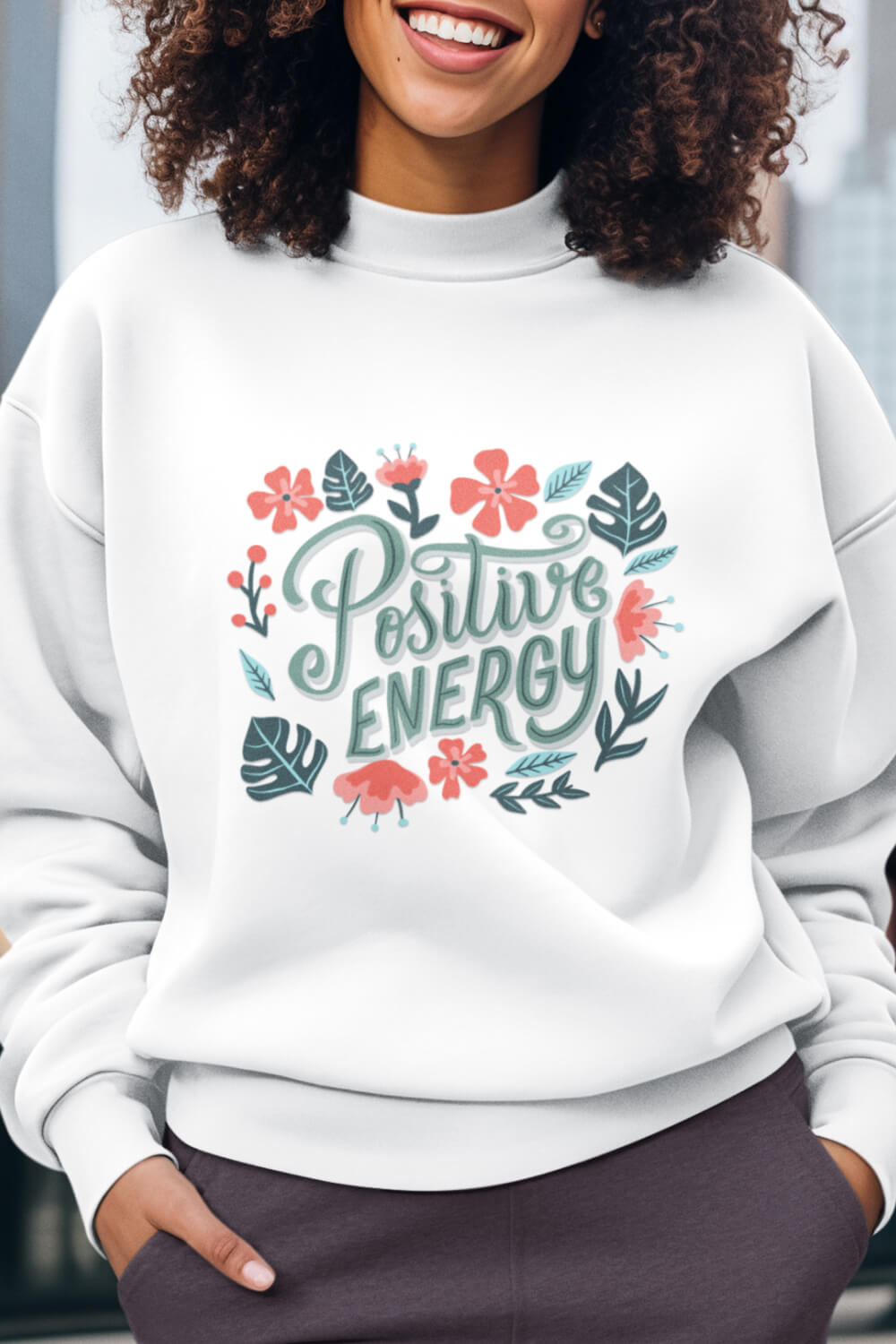 Positive Energy | Regular Fit | Unisex Sweatshirt