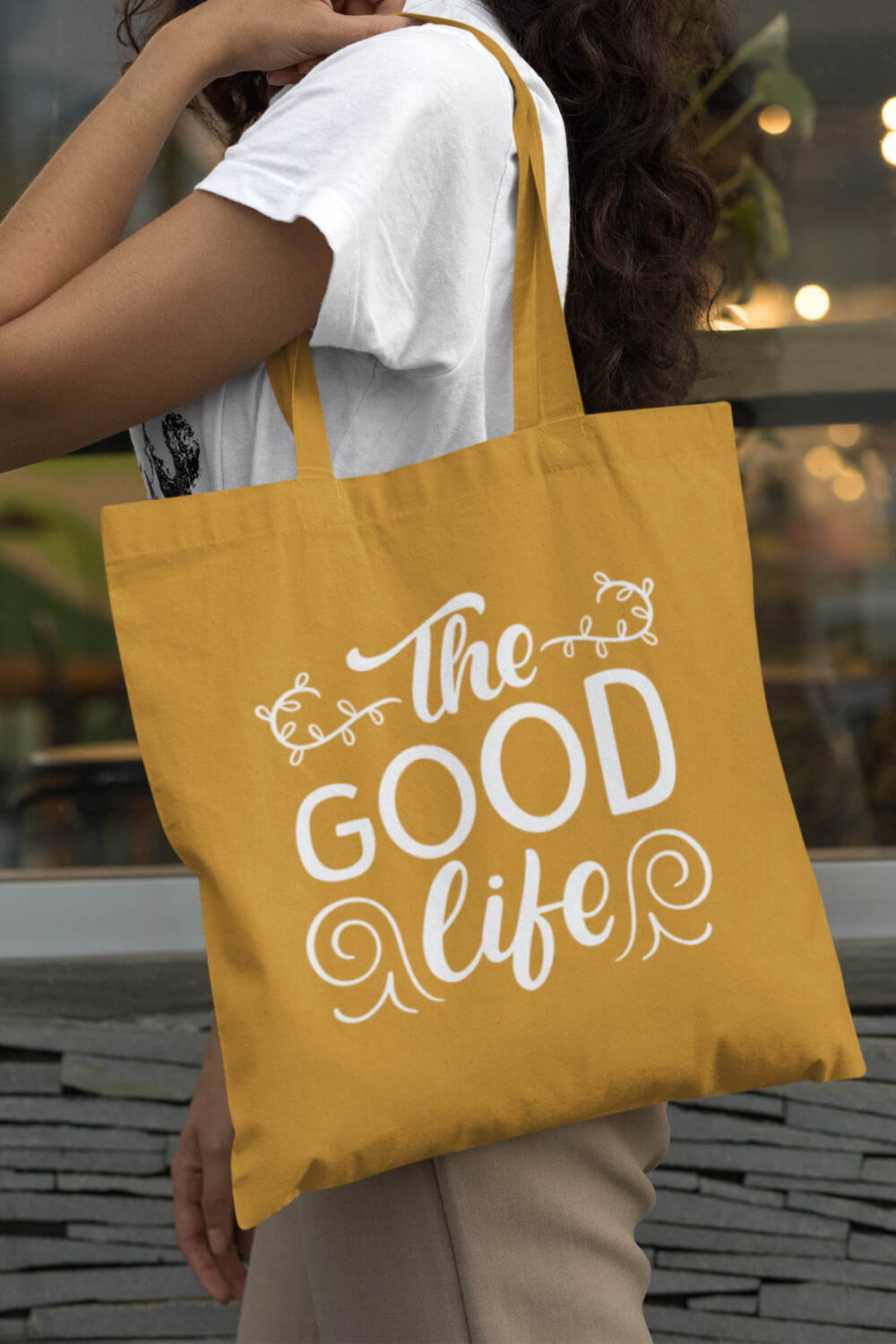 The Good Life | Zipper Tote Bag